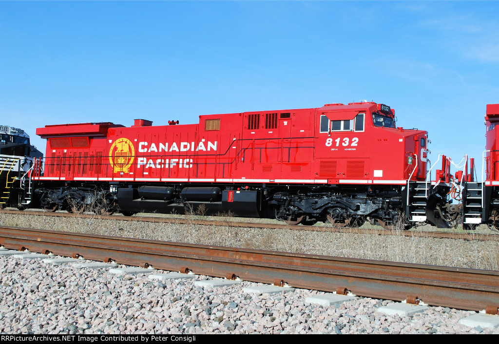 On Delivery Track GE Plant- GE Plant Ft. Worth Tx. - CP 8132 AC4400CWM (re-built from 9600 ...